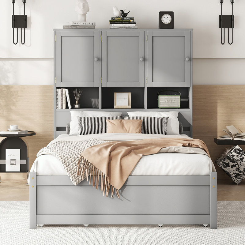 Wayfair storage headboard store